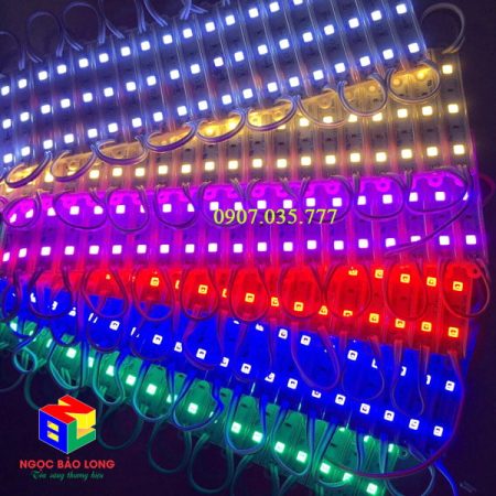 LED Module 3 bóng RGB 7 màu 5050 - Đèn LED Ngọc Bảo Long