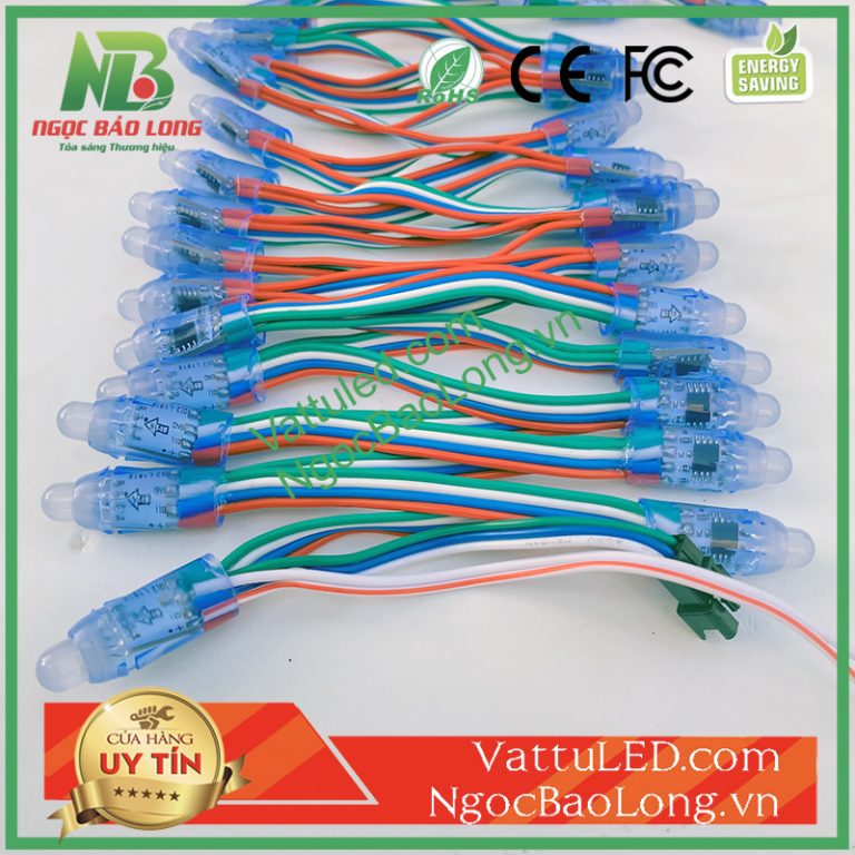 Led F8 Full Color IC 1916 - Đèn LED Ngọc Bảo Long